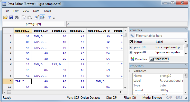 Stata For Students Stata Data Sets